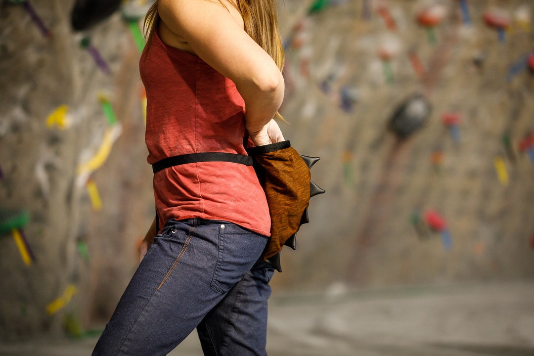 Crimp Chimps Original Fierce Dinosaur Tail Chalk Bag - Etsy