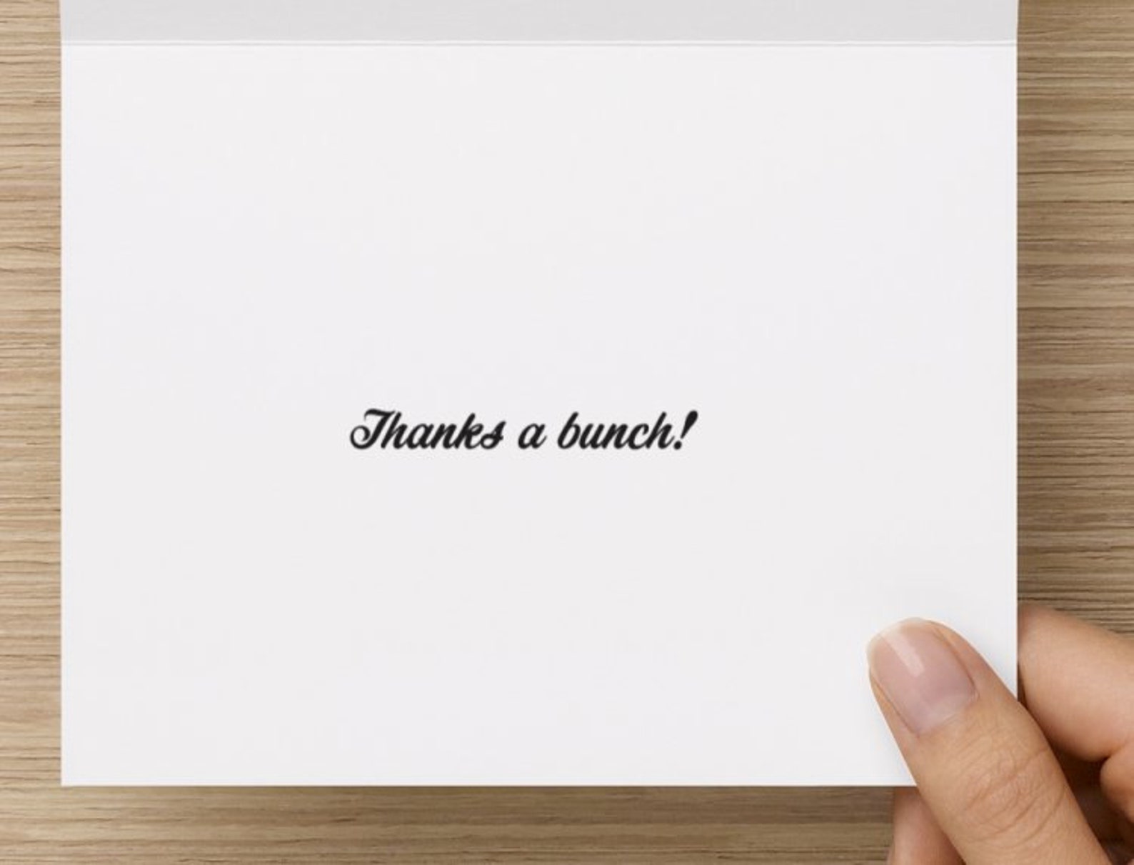 Set of 10 Thanks a Bunch Cow Thank You Cards - Etsy