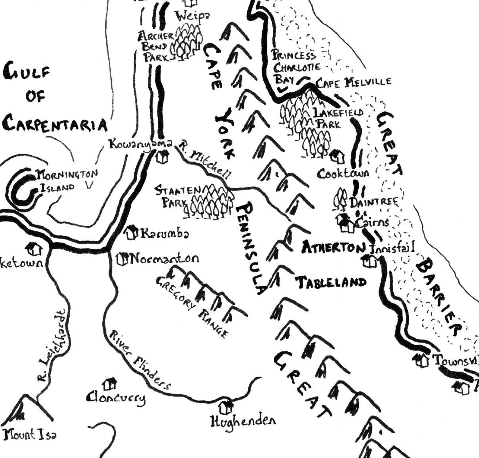 Fantasy Map of Australia - Etsy
