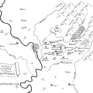Fantasy Maps of California Cities: Lake Tahoe, San Diego, Santa Barbara ...