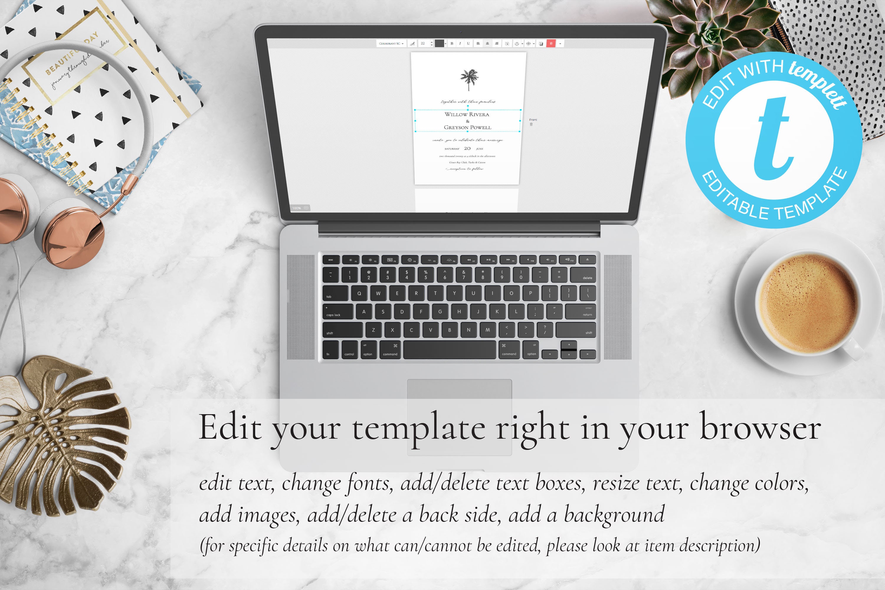 Pine Tree Wedding Program Template / Rustic Pine Forest - Etsy