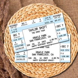 Concert Birthday Invitation Event Birthday Invites Music - Etsy