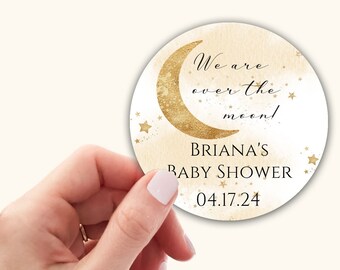 Over the Moon Stickers - Etsy