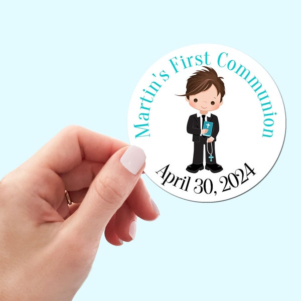 Communion Stickers - Etsy