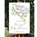 Koala Baby Shower Welcome Sign Template (digital) - Etsy