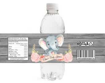 Elephant Labels | Etsy