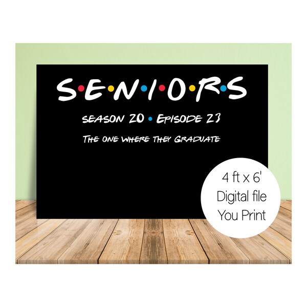 Friends Graduation Banner - Etsy