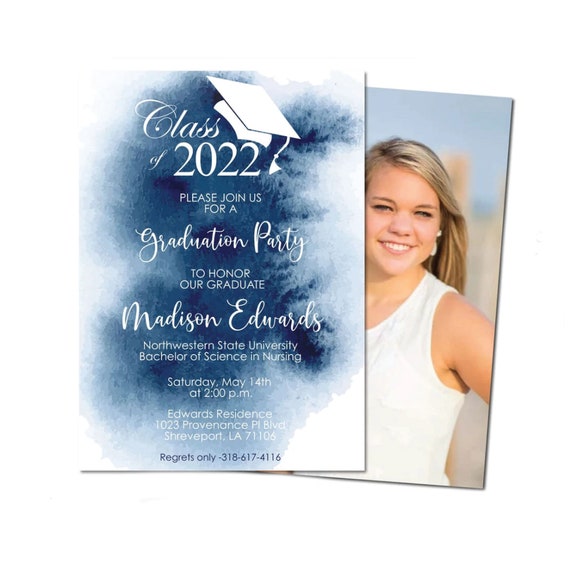 Graduation Invitations 2022 Diy