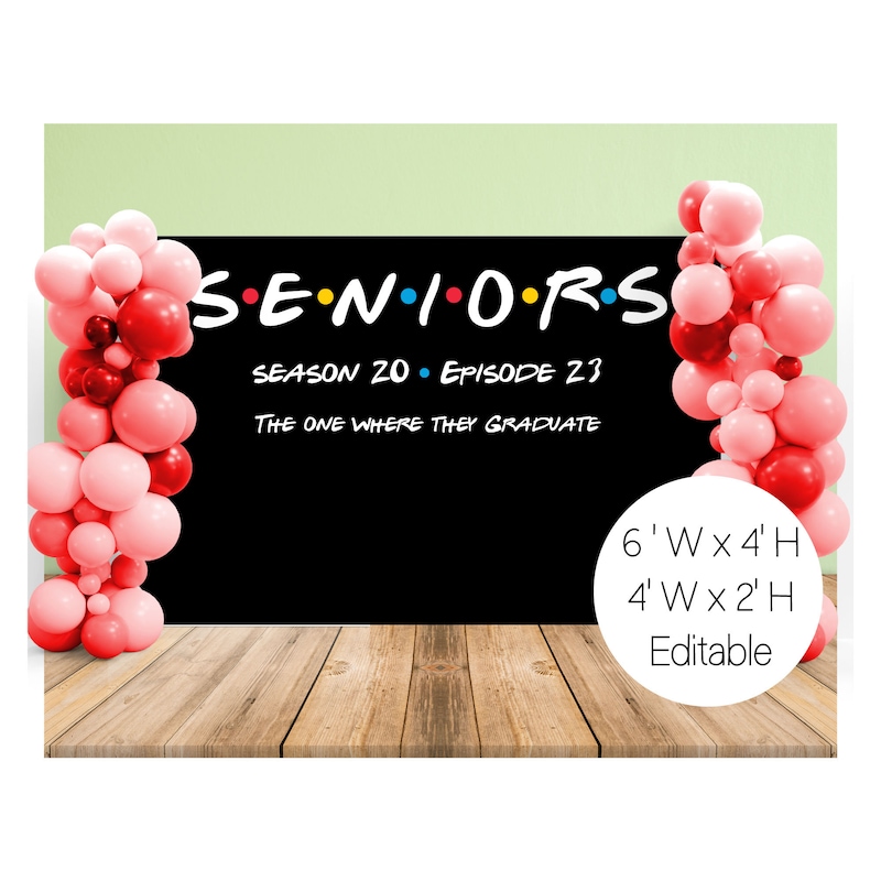 Friends Graduation Banner - Etsy