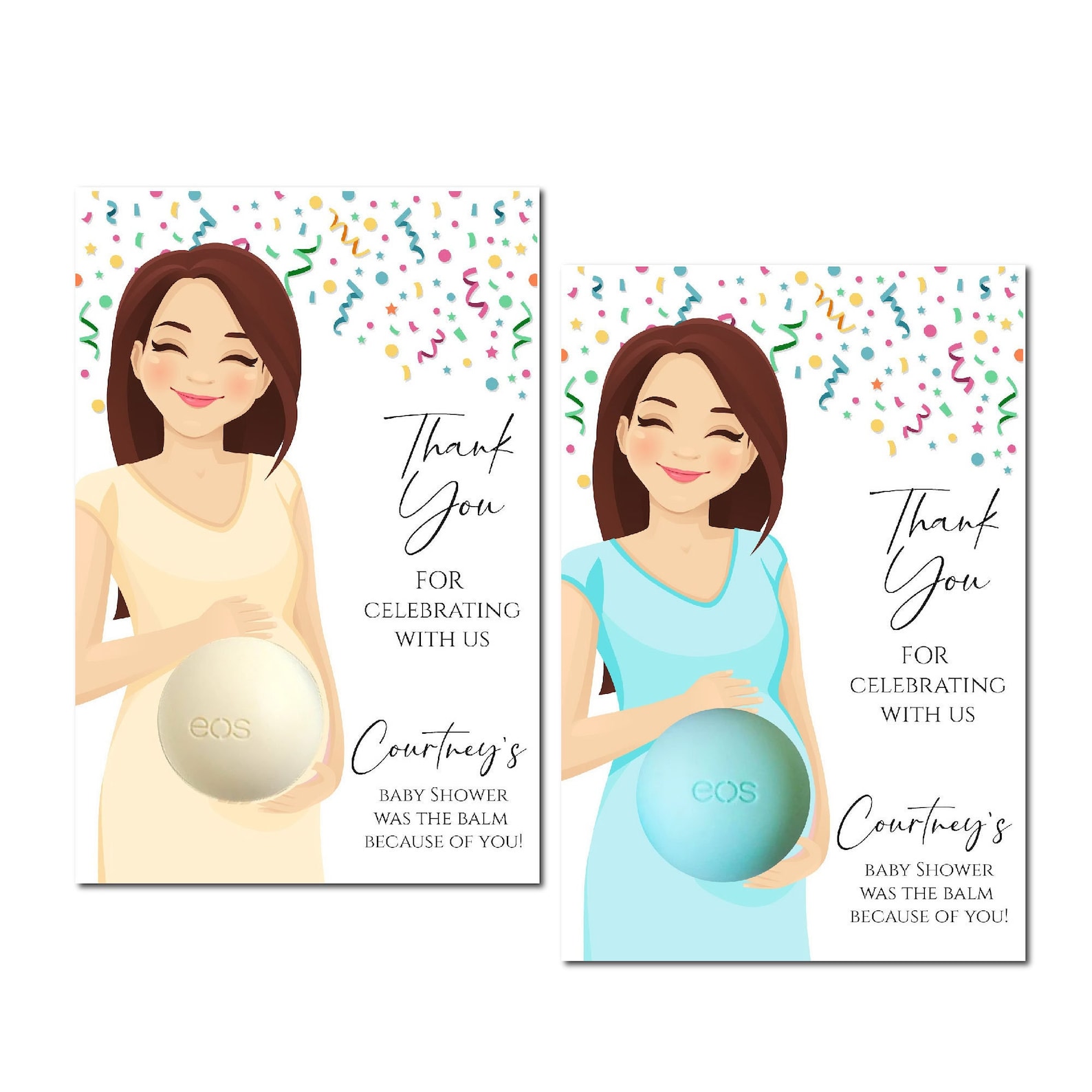 EOS Baby Shower Favor EOS Lip Balm Baby Shower Favors EOS - Etsy