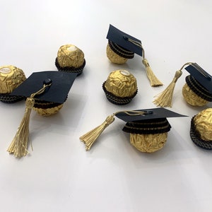 Ferrero Rocher Graduation Cap Favors, Graduation Favors, Graduation ...