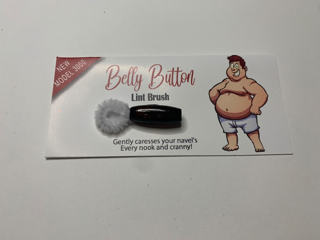 Belly Button Lint Brush Gag Gift, Fathers Day - Etsy