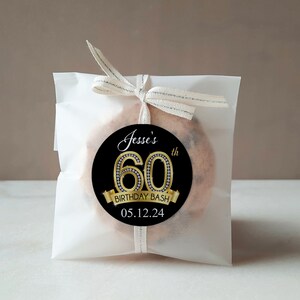 60th Birthday Stickers Personalized Birthday Sticker High Quality ...