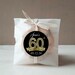 60th Birthday Stickers Personalized Birthday Sticker High - Etsy