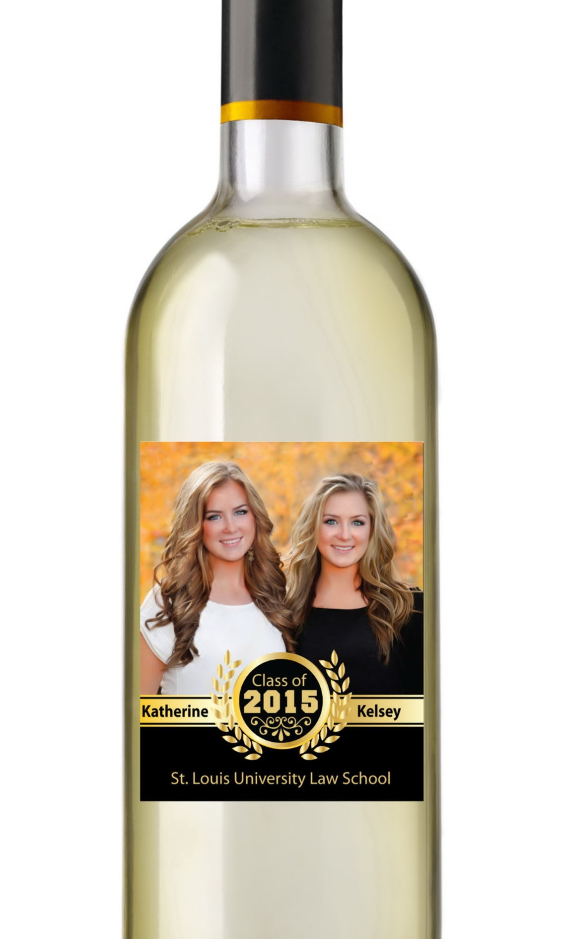 Photo Graduation Wine Labels Personalized Graduation Wine | Etsy