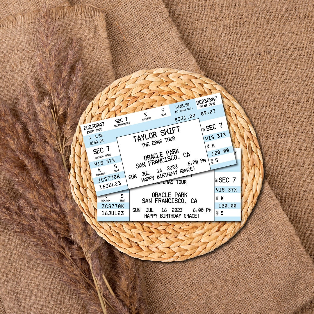 Concert Birthday Invitation Event Birthday Invites Music - Etsy