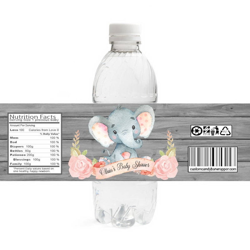 Elephant Labels - Etsy