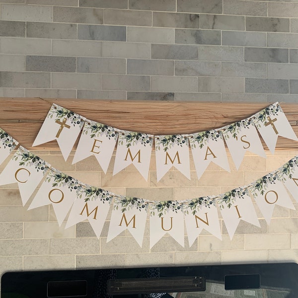 First Holy Communion Decorations - Etsy