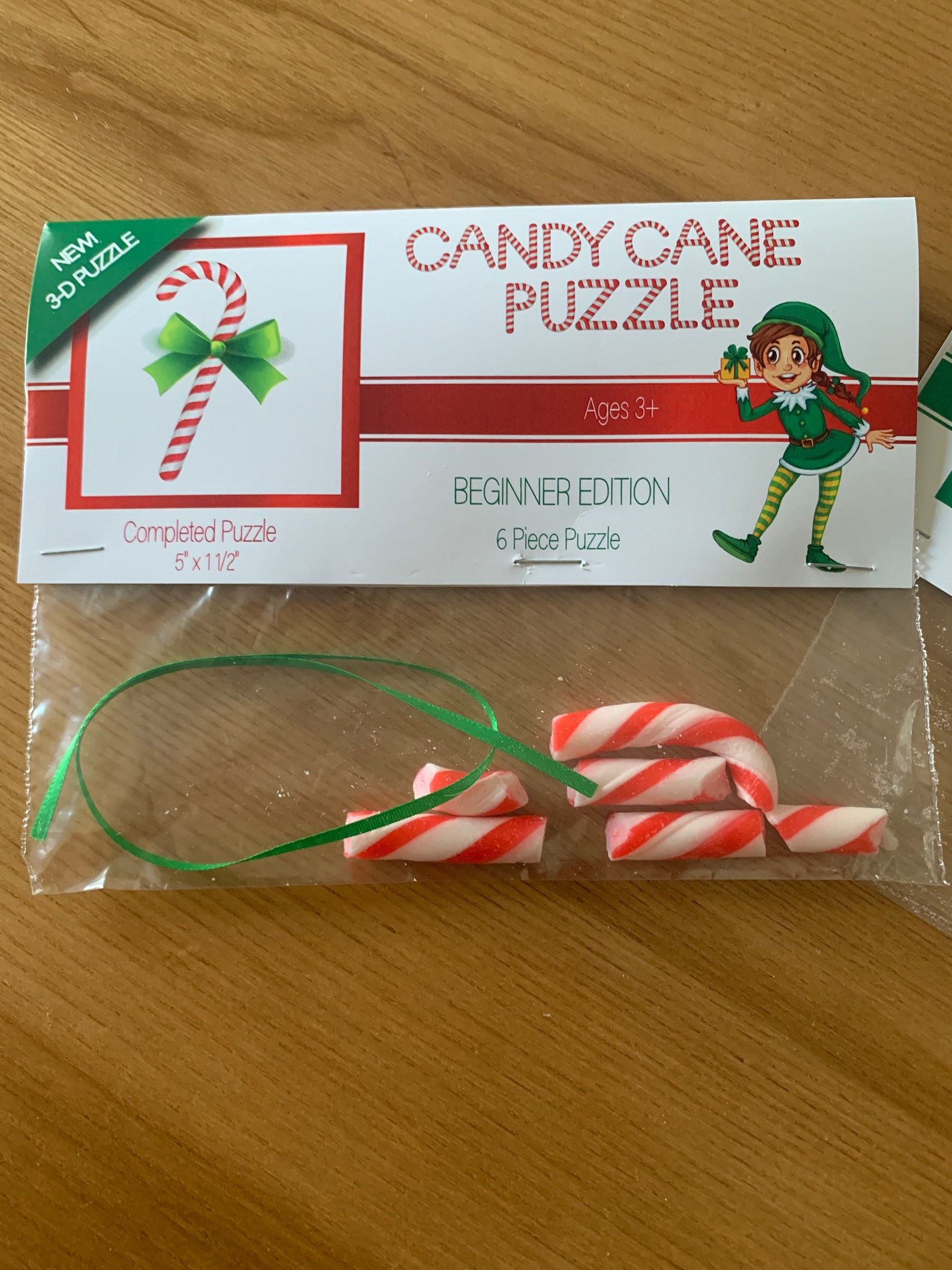 Christmas Candy Cane Puzzle Gag Gift White Elephant Gifts - Etsy