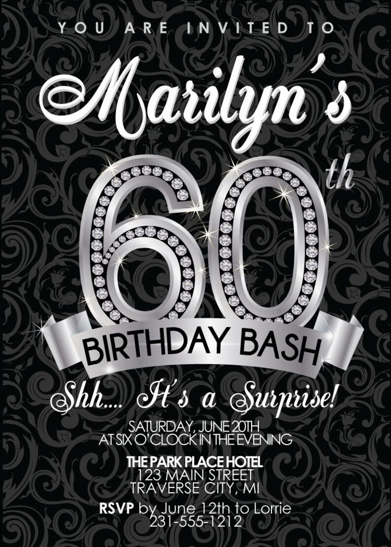 60th Birthday Stickers Personalized Birthday Sticker High | Etsy