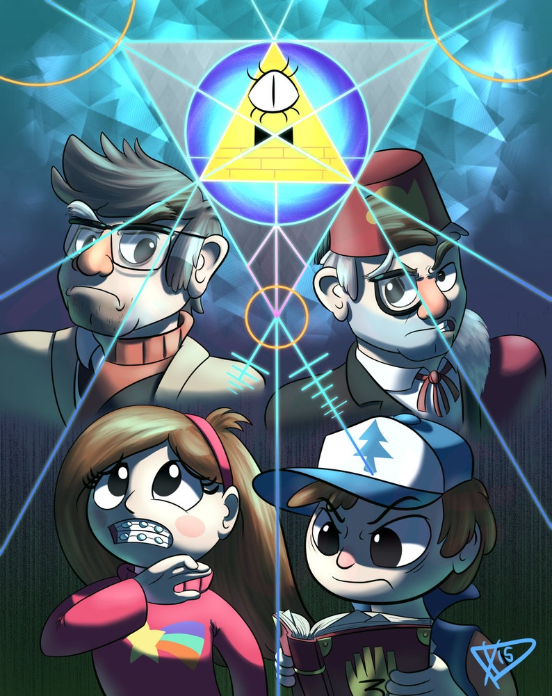 Gravity Falls Print | Etsy