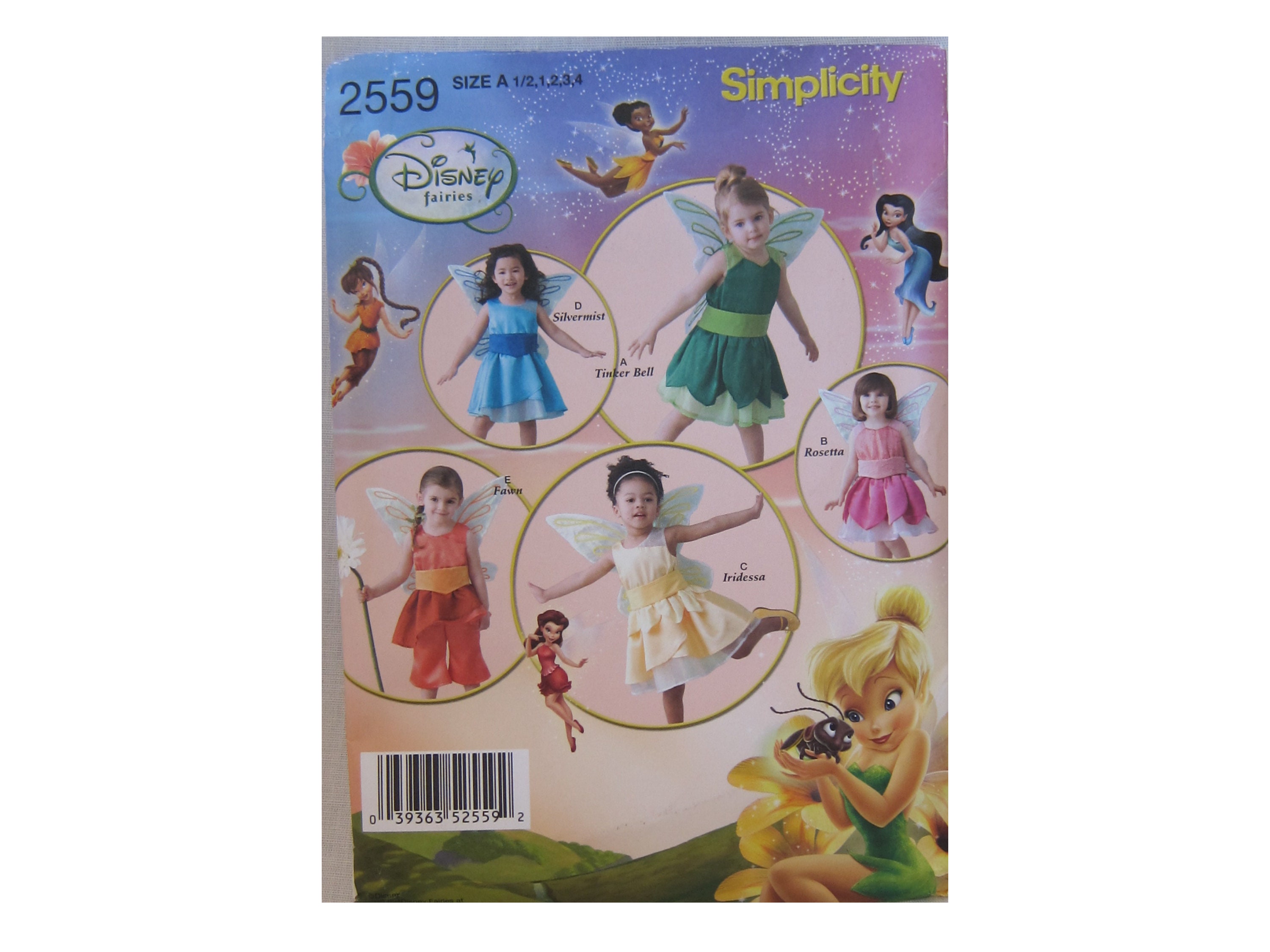 Disney Fairies Rosetta Costume