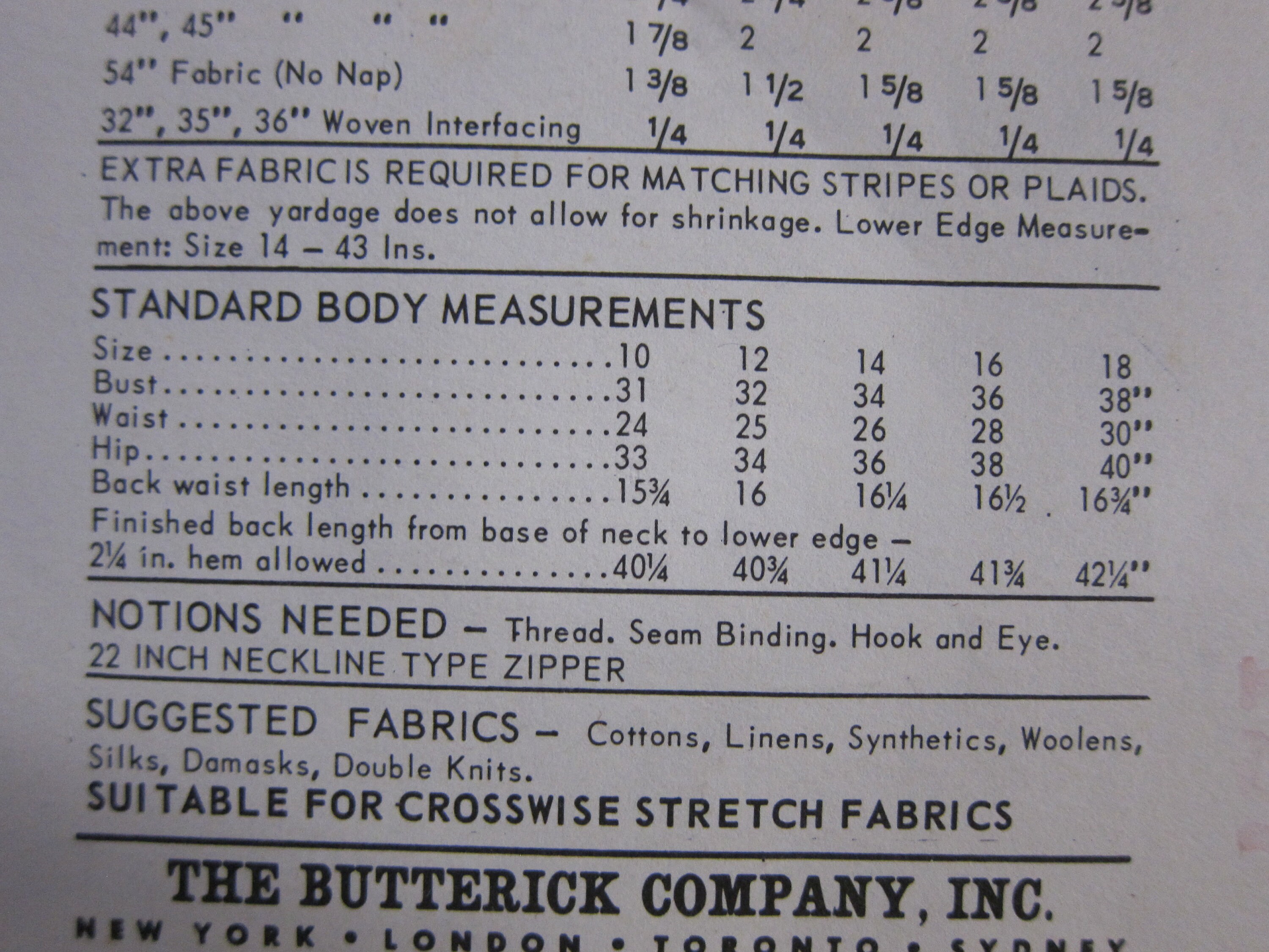 Butterick 3762 Early 1960s Semi-fitted Princess Dress Pattern for Size ...