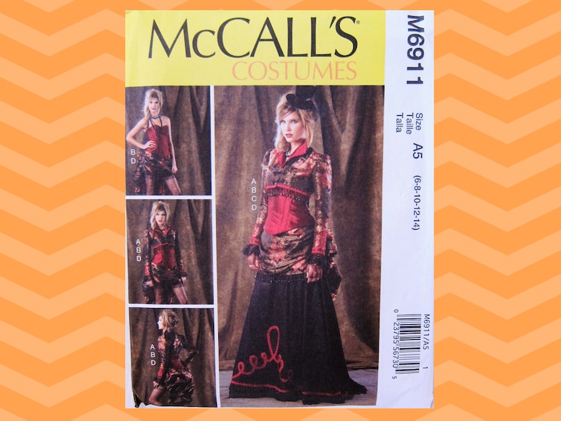 Saloon Girl Costume | Victorian Burlesque Dresses & History