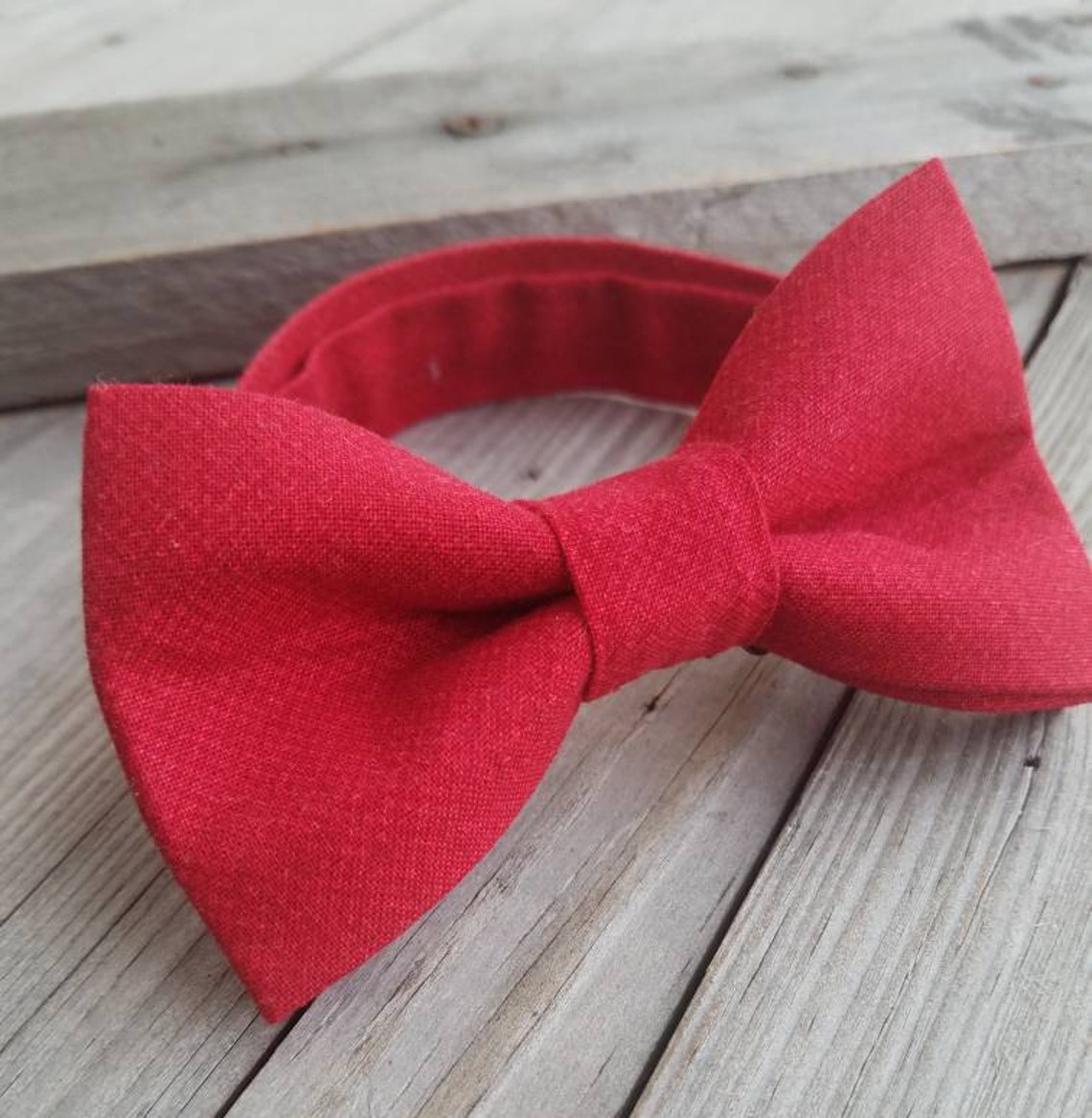 Boy Red Bow Tie Graduation Bow Tie Adult Red Buffalo Plaid Bow | Etsy