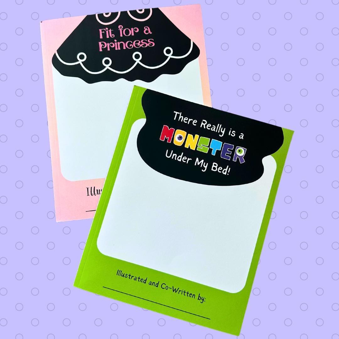 Create Your Own Picture Books for Kids - Etsy