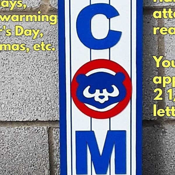 Chicago Cubs Patio - Etsy