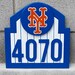 NEW YORK METS Address Sign Custom Made With Your Address / Mets ...
