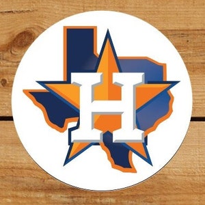 Houston Astros "home" Wood Decor Sign | Houston Astros Gifts | Astros ...