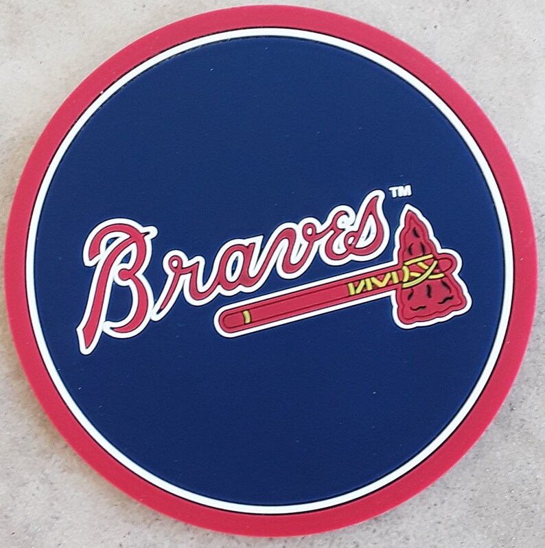 Atlanta Braves WELCOME Wood Sign /atlanta Braves Decor/atlanta - Etsy
