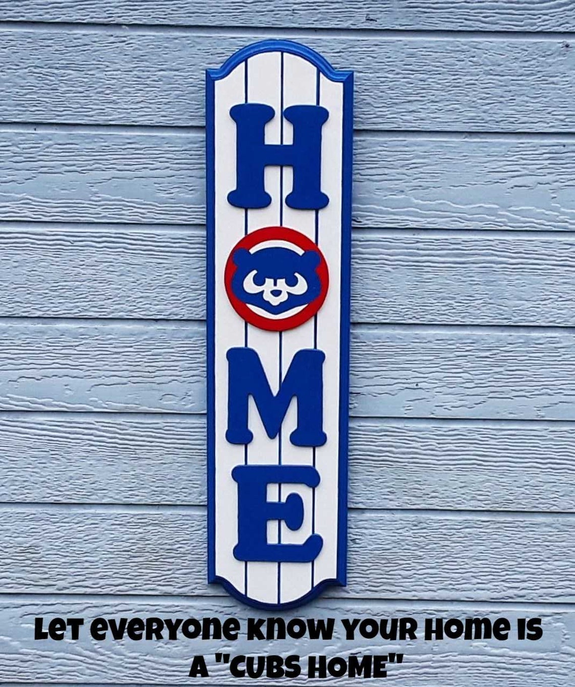 Chicago Cubs cubs Home Wood Decor Sign Chicago | Etsy