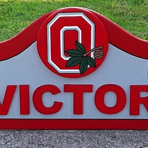 OHIO STATE Buckeyes Sign With Your NAME Custom Made, Wood Decor Sign ...