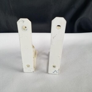 Smaller White Metal Brackets for Shelving 4" X 3" - Etsy