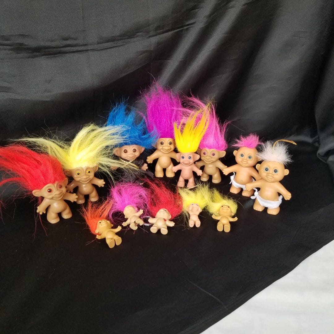 Troll Doll Bundle, Troll Collection, Assorted Trolls, Doll Gifts ...