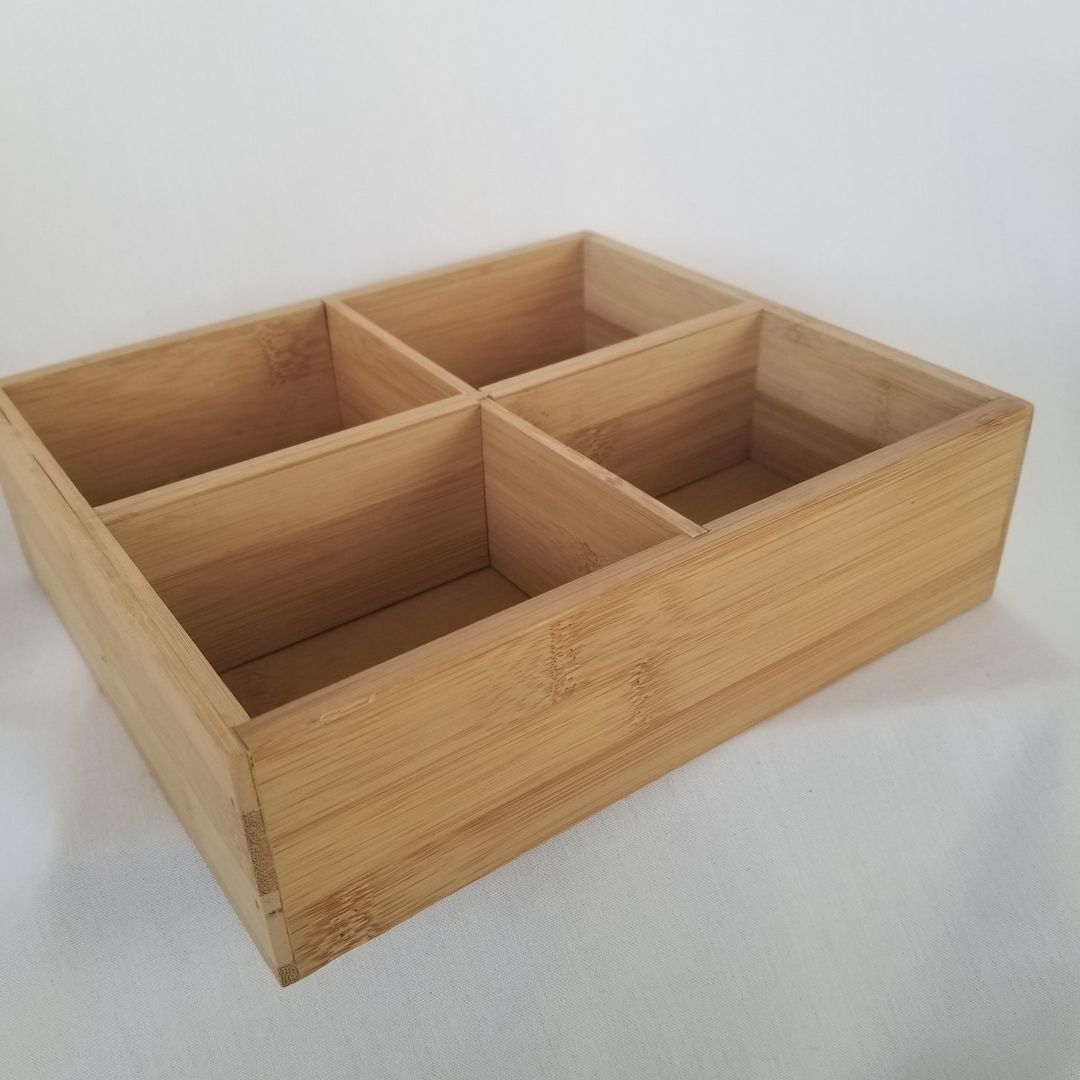 Wooden Shadow Box | Unfinished Wood Display Compartments | Organizer ...