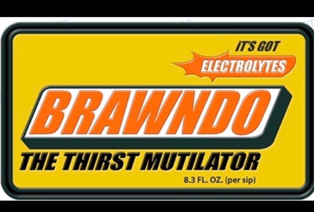 Brawndo PVC Morale Patch With Decal - Rectangle - Etsy