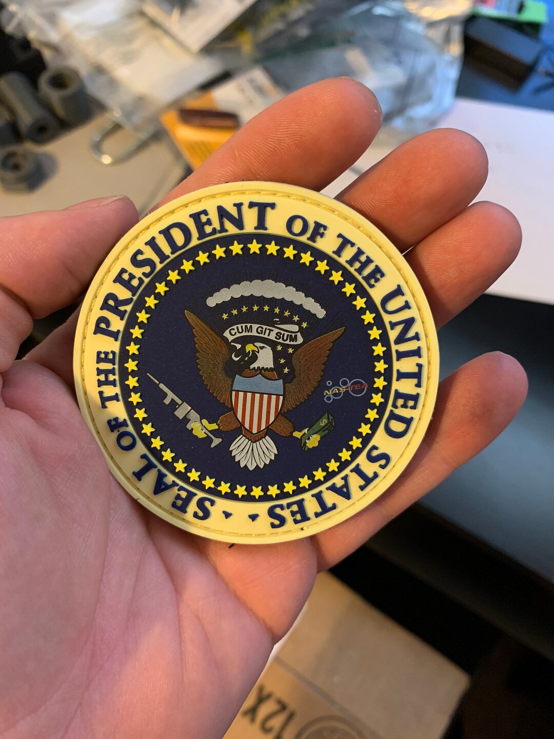 Idiocracy Presidential Seal 3 PVC Morale Patch & Decal - Etsy