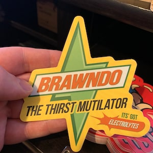 Brawndo PVC Morale Patch With Decal - Rectangle - Etsy