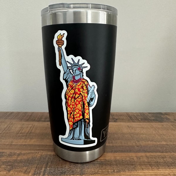 Lady Liberty Sticker - Etsy