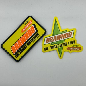 Brawndo PVC Morale Patch With Decal - Rectangle - Etsy