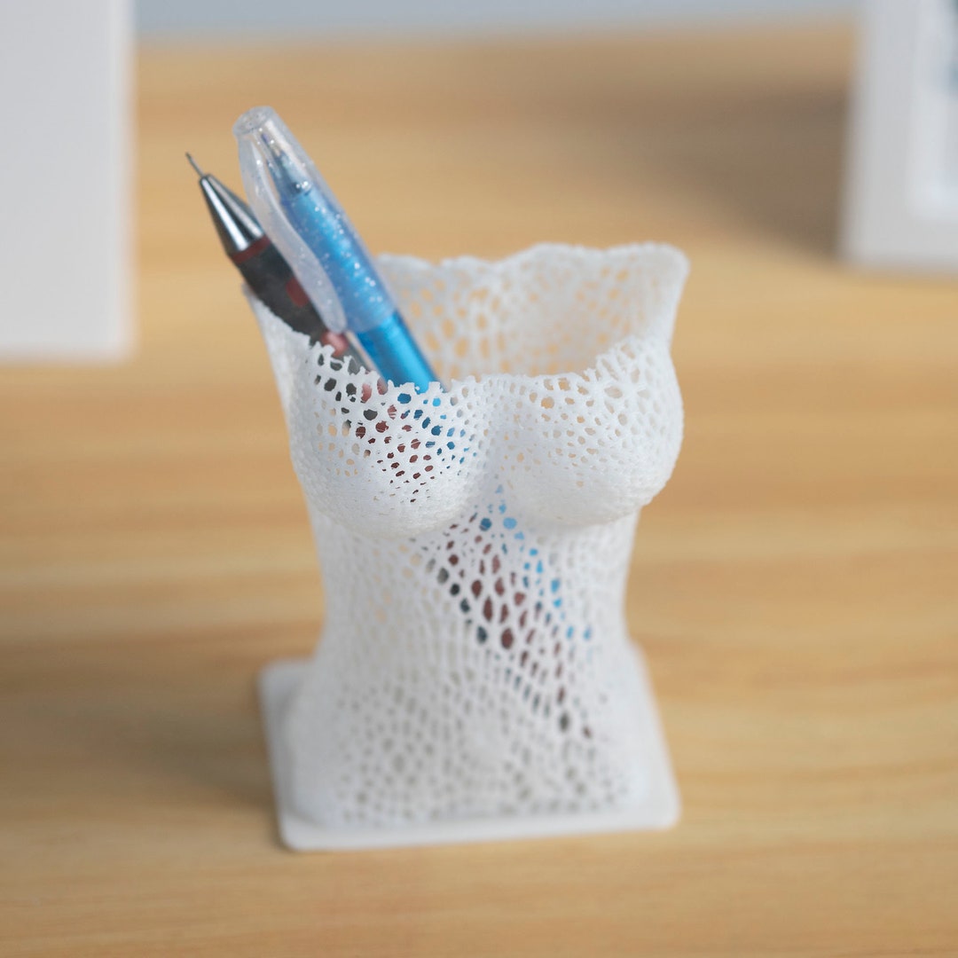 Voronoi Female Torso STL File for 3D Printing - Etsy