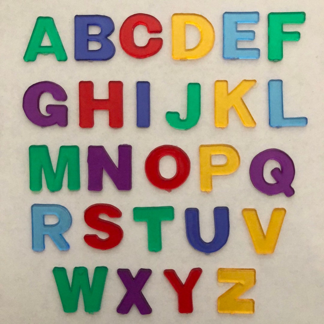 Alphabet Trinkets I Spy Sensory - Etsy