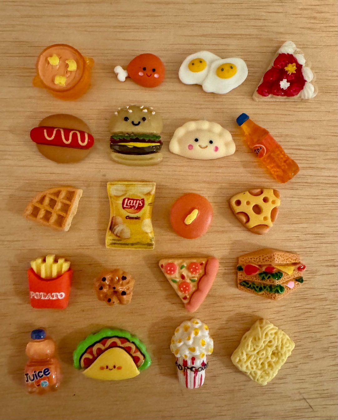 Food/drink Trinkets - Mini Set - Etsy