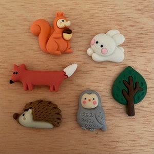 Mini Trinket Sets - Forest Friends - Etsy