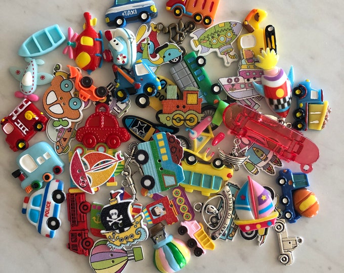 Things That Go Vehicles, Trucks, Cars. Trinkets for I Spy Bags/bottles ...