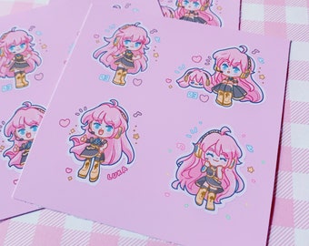 Megurine Luka Sticker | Etsy